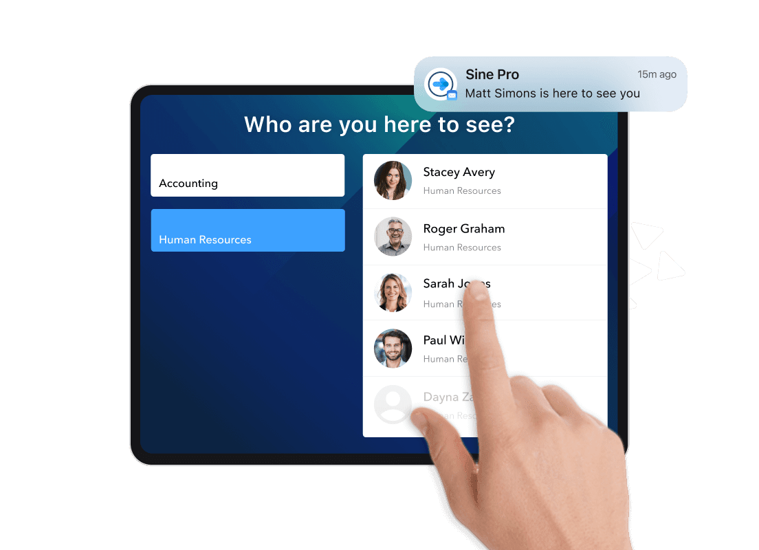 Visitor Management made easy - Sine by Honeywell